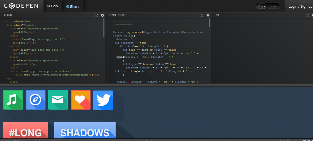 Design Trend: Long Shadow Design