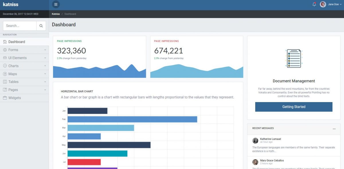 50+ Premium Bootstrap 4 Admin Templates - Web3Canvas